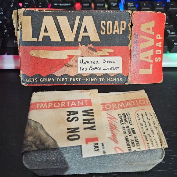Bath & Body | Vintage Lava Doubleaction Soap Bar By Procter Gamble Rare ...